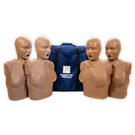 Prestan Professional Female CPR Torso 4-Pack (Dark) | Medisol